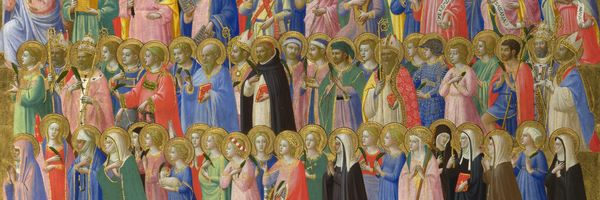 Fra Angelico, The Forerunners of Christ with Saints and Martyrs