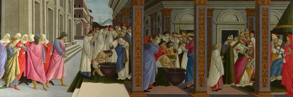 Sandro Botticelli, Four Scenes from the Early Life of Saint Zenobius