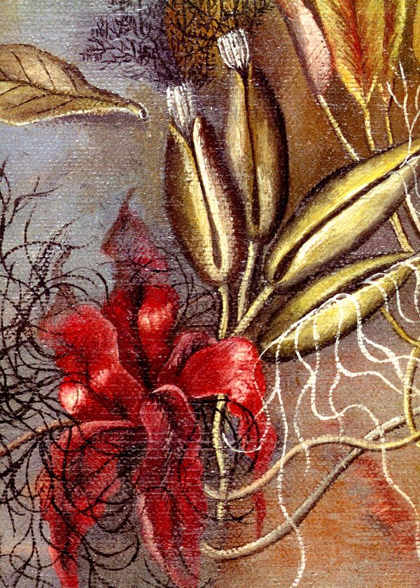 Frida Kahlo What water gave me Detail plants