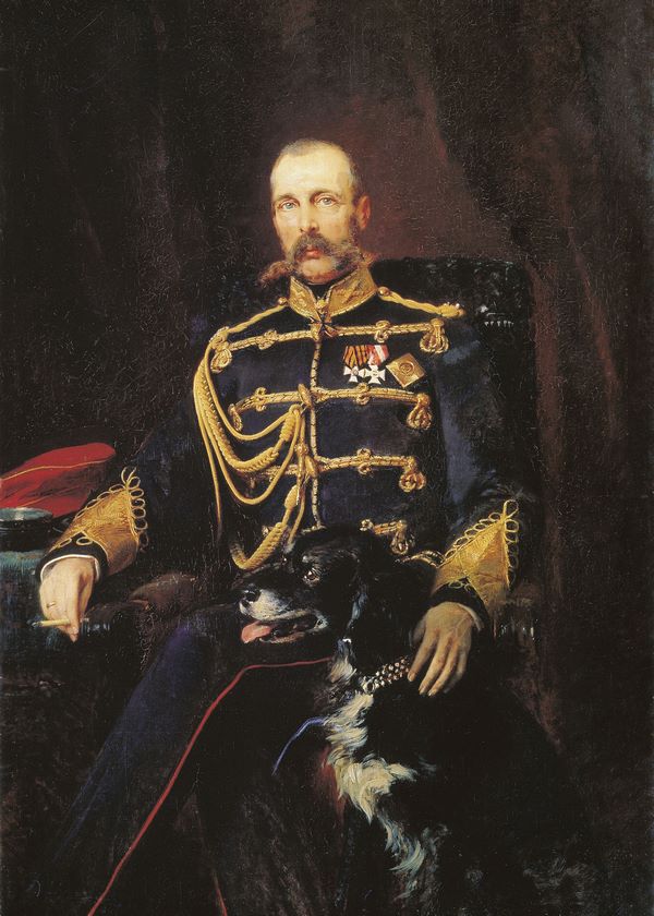 Konstantin Makovsky Portrait Of Alexander Ii