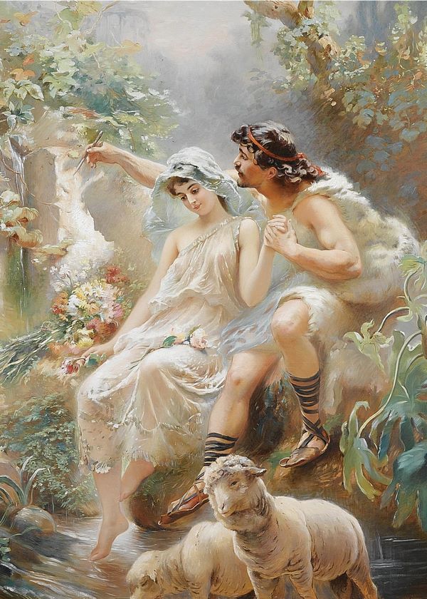 Konstantin Makovsky Allegorical Scene