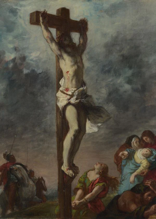 Eugene Delacroix Christ on the Cross