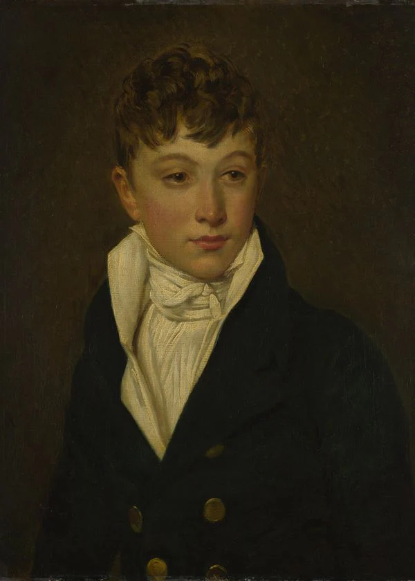 French Portrait of a Boy painting