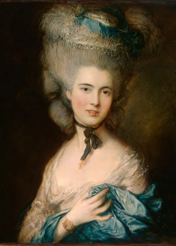 Gainsborough Thomas A Woman in Blue