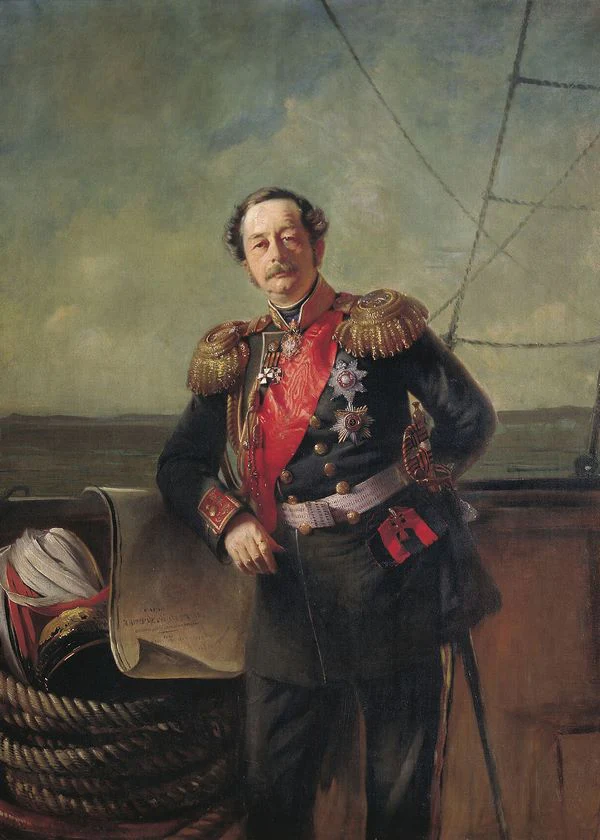 Konstantin Makovsky Portrait Of A General Governor Of Eastern Siberia Count Pp Muravieva Amurskiy