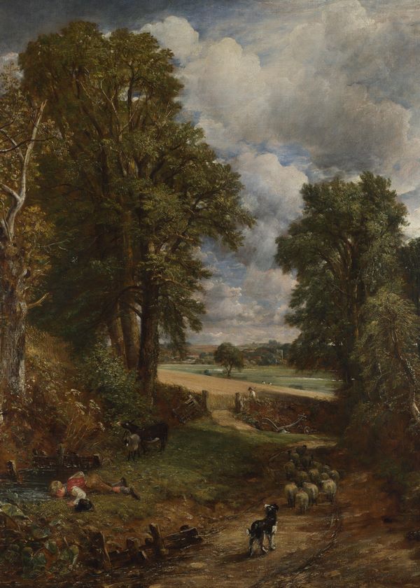 John Constable The Cornfield