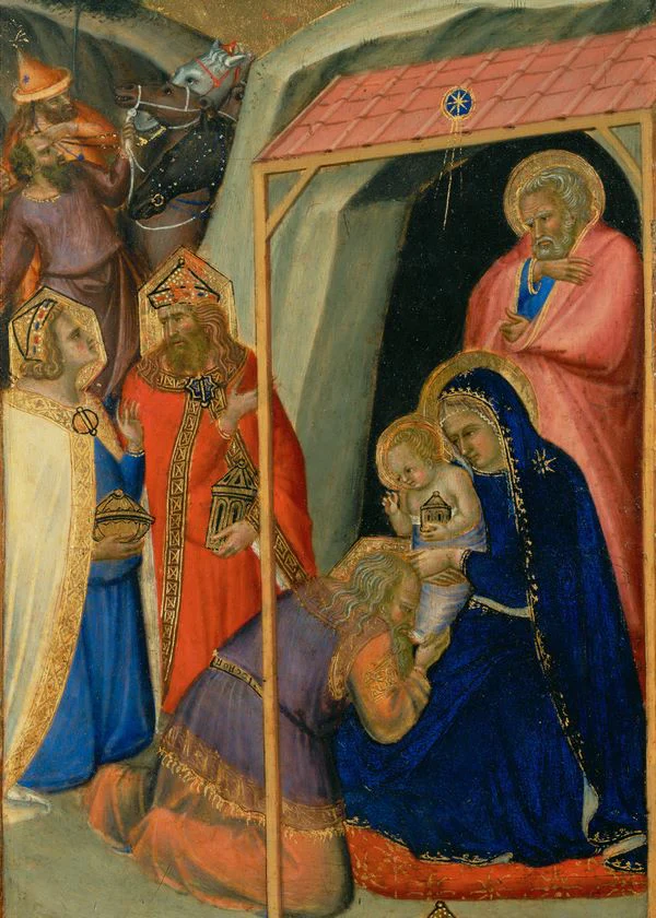 Pietro Lorenzetti Adoration Of The Magi