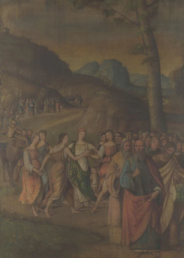 Lorenzo Costa The Story of Moses The Dance of Miriam