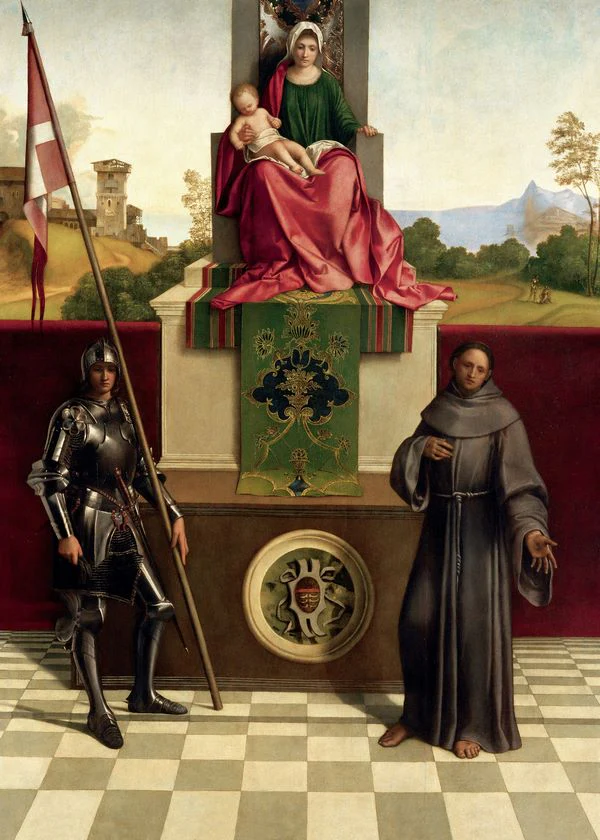 Giorgio Barbarelli Da Castelfranco Madonna Del Castelfranco