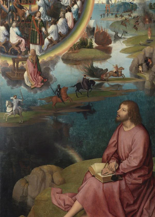 Painter Hans Memling Triptych Of St John The Baptist And St John The Evangelist