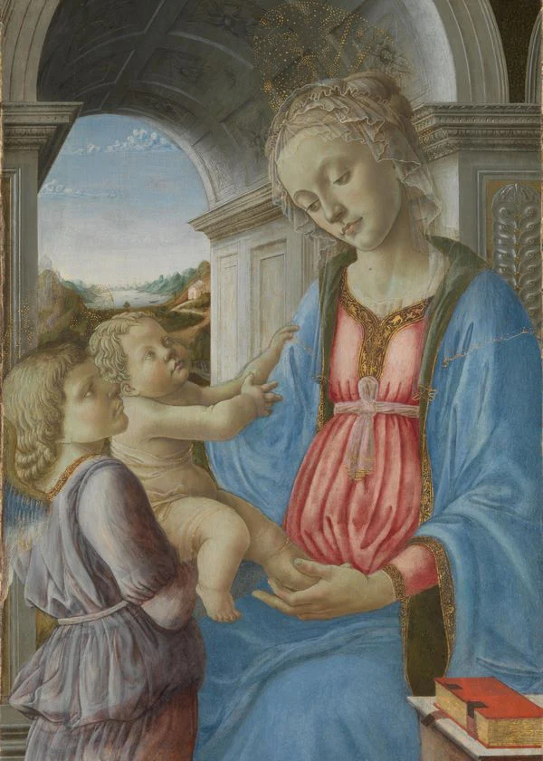 Fra Filippo Lippi The Virgin and Child with an Angel