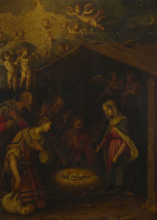 Italian North The Adoration of the Shepherds