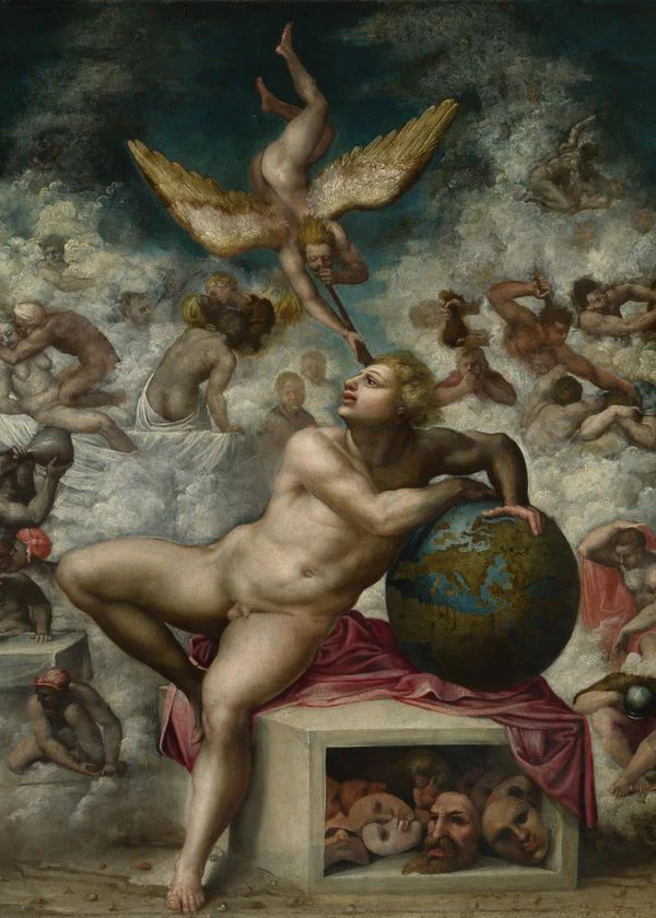 Michelangelo The Dream of Human Life