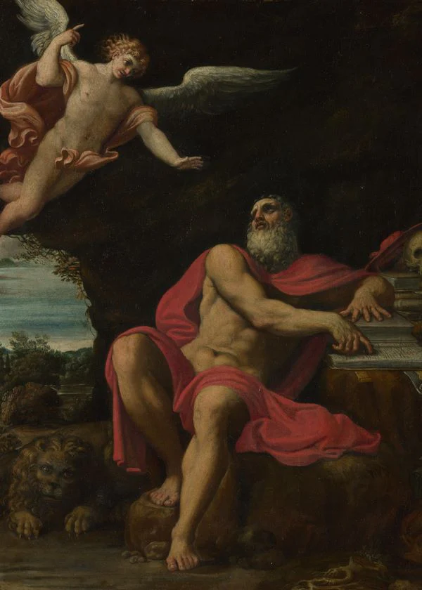 Domenichino The Vision of Saint Jerome