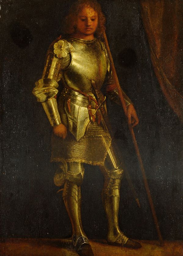 Giorgio Barbarelli Da Castelfranco Stylized Giorgione The Man In Armor