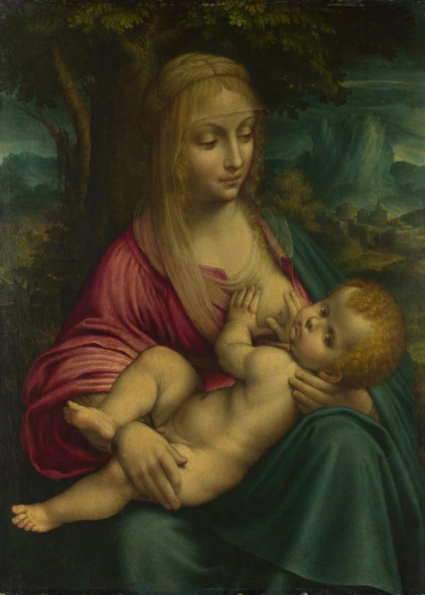 Leonardo Da Vinci The Virgin And Child