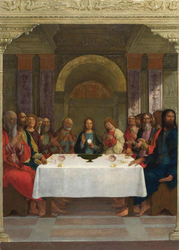 Ercole de Roberti The Institution of the Eucharist