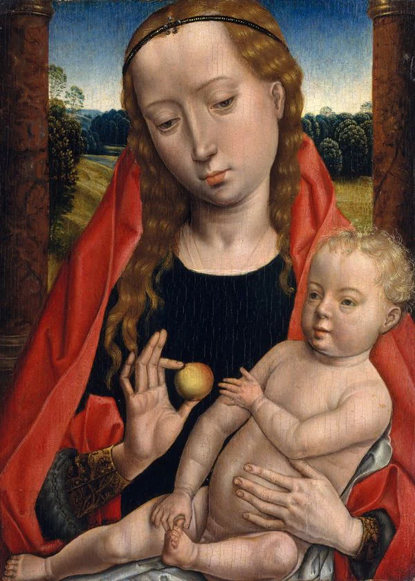 Hans Memling Workshop Memling Madonna And Child