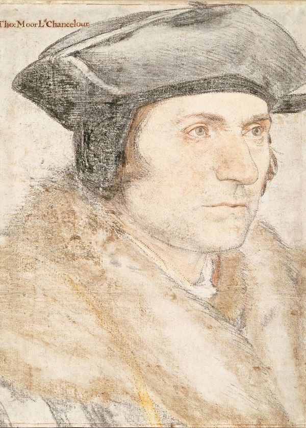 Hans Holbein The Younger Portrait Of Sir Thomas More painting