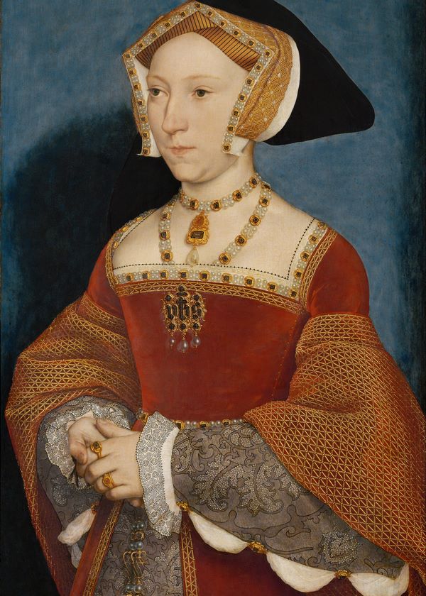 Hans Holbein The Younger Portrait Of Jane Seymour Queen Of England