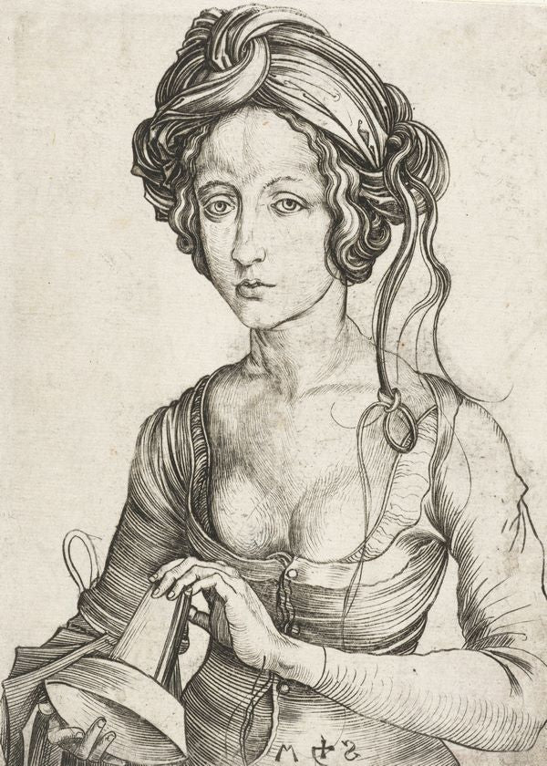 Martin Schongauer A Foolish Virgin