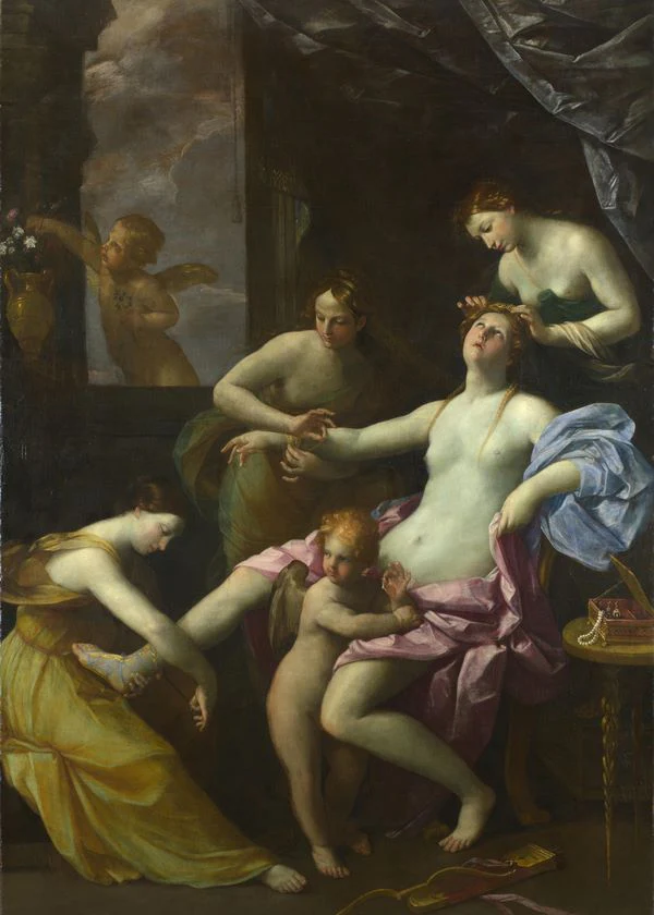 Guido Reni The Toilet of Venus