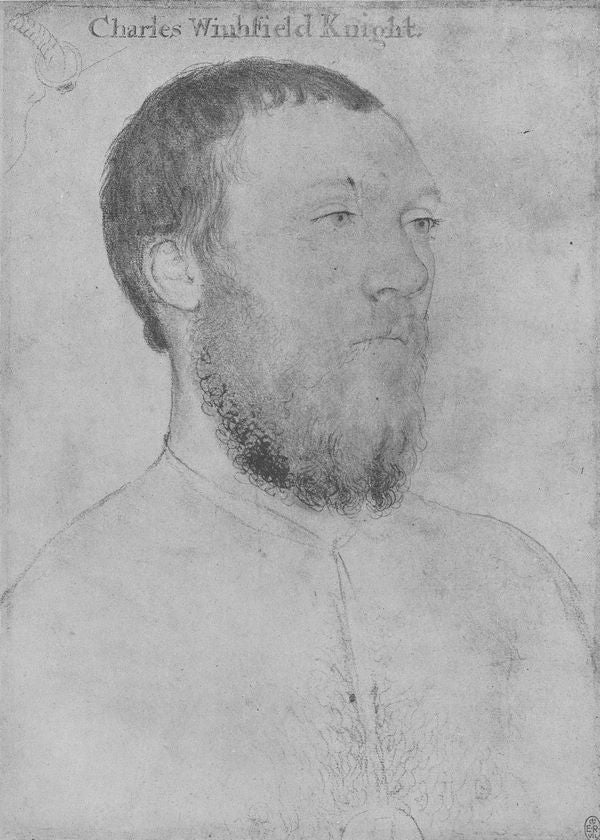 Hans Holbein The Younger Portrait Of Sir Charles Wingfield