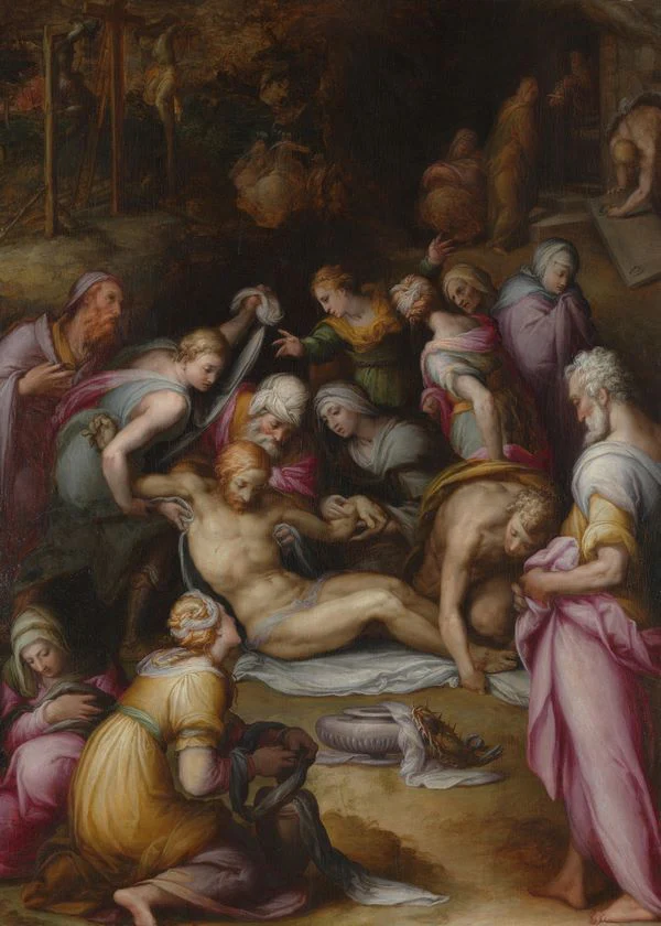 Giovanni Battista Naldini Lamentation of the Dead Christ