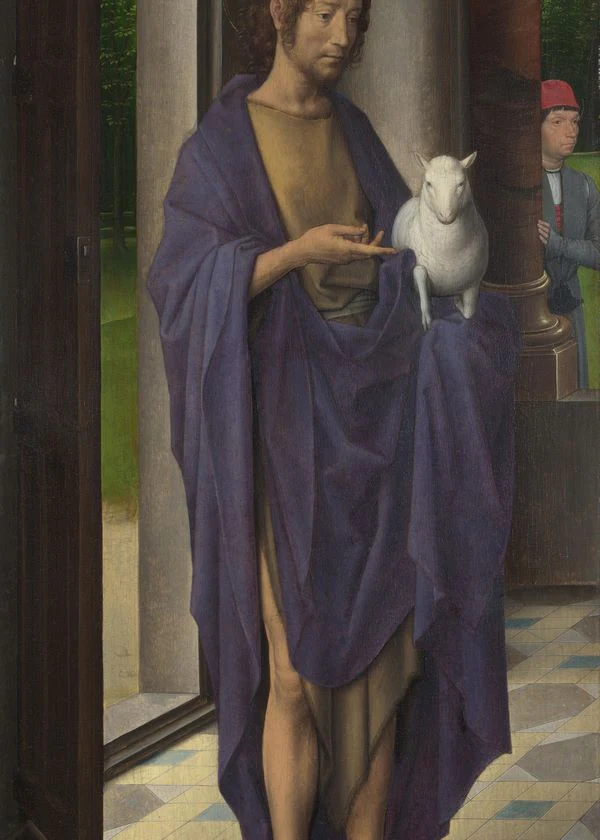 Hans Memling Saint John the Baptist painter