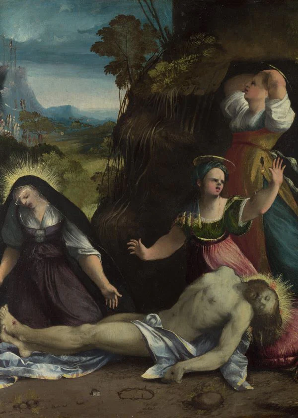 Dosso Dossi Lamentation over the Body of Christ