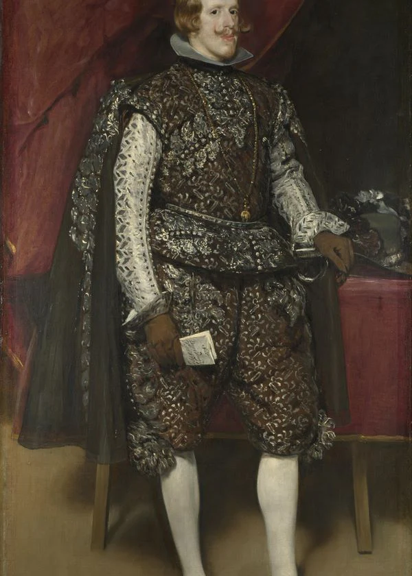 Diego Velaizquez Philip IV of Spain in Brown and Silver