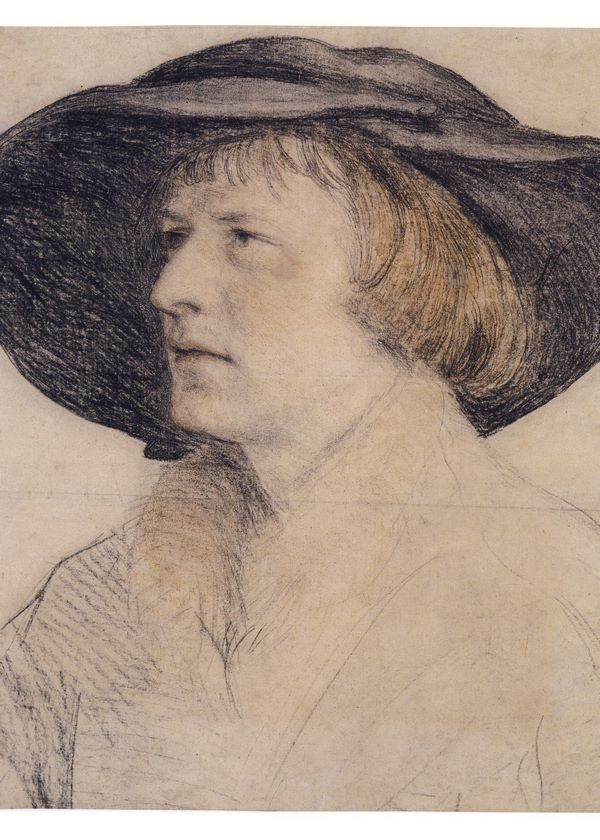 Hans Holbein The Younger Portrait Drawing Of Bonifacius Amerbach