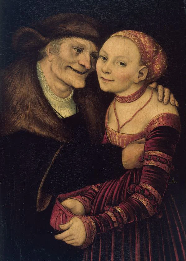 Cranach the Elder Lucas Improper couple