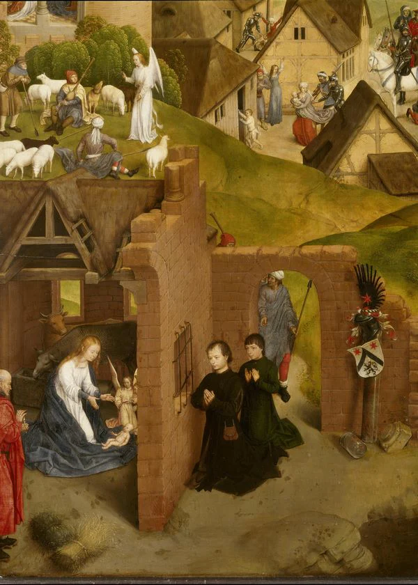 Hans Memling Seven Joys Of Mary painting