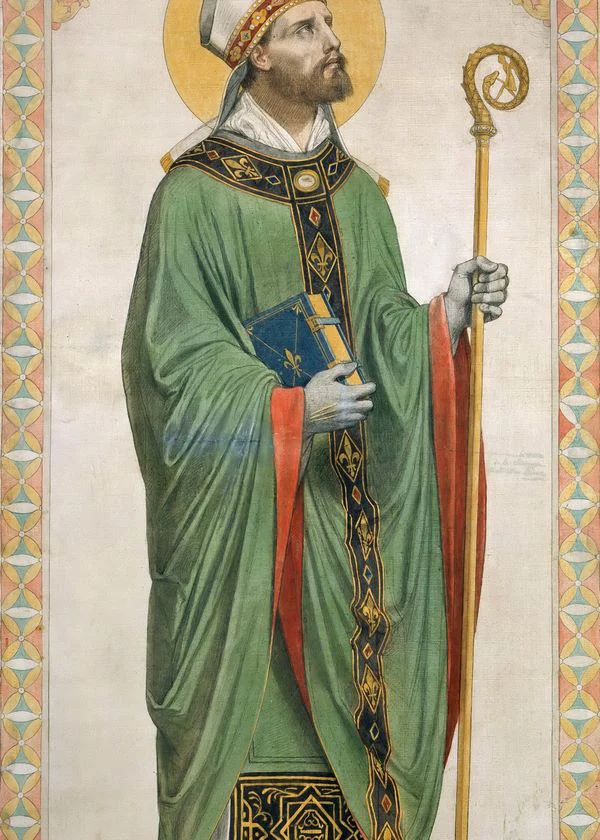 Jean Auguste Dominique Ingres St Robert Bishop Of Worms