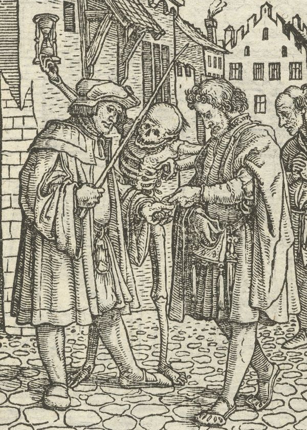 Hans Holbein The Younger Lawyer And Death