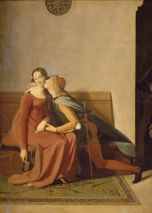 Jean Auguste Dominique Ingres Paolo And Francesca Ingress