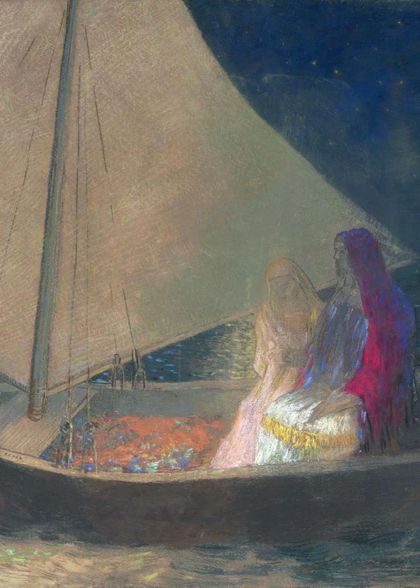 Odilon Redon The Barque 1902