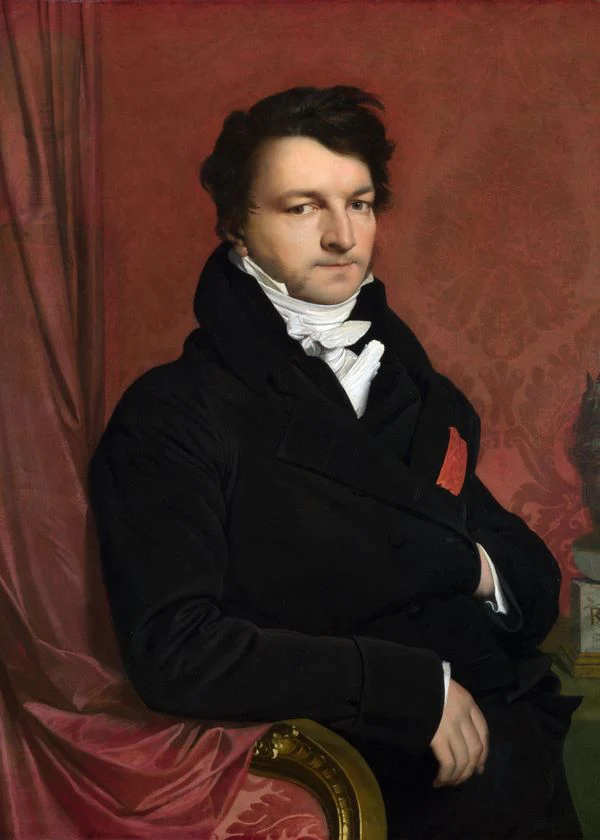 Jean Auguste Dominique Ingres Portrait Of Monsieur De Norvins