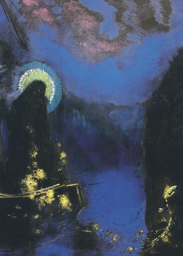 Odilon Redon The Boat also known as Virgin with Corona 1897