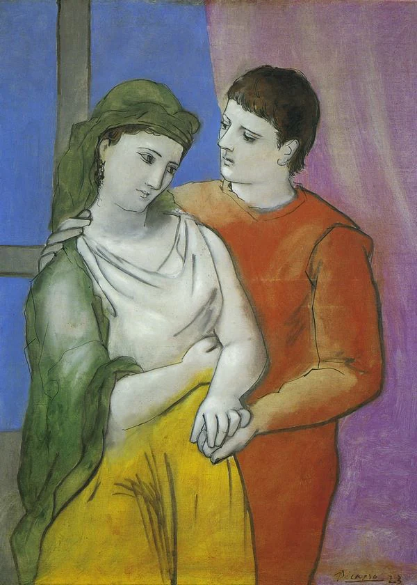 Pablo Picasso 1923 Les amoureux