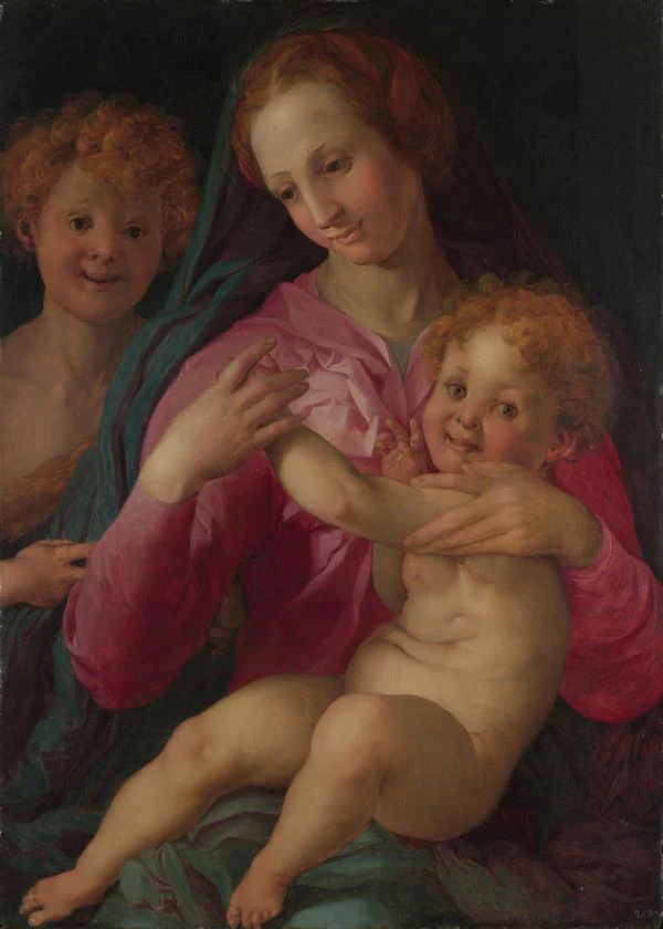 Pontormo The Madonna and Child with the Infant Baptist