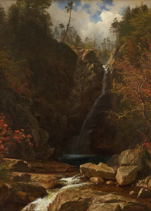 Albert Bierstadt Glen Ellis Falls