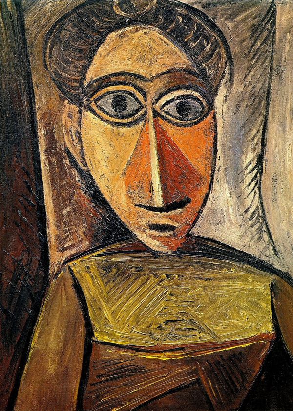 Pablo Picasso 1907 Buste de femme