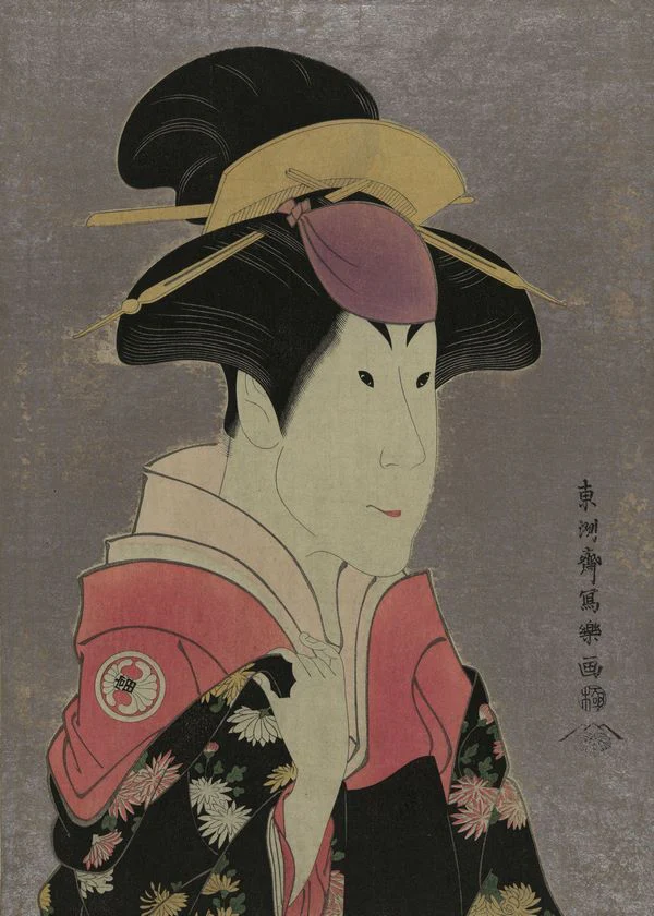 Toshusai Sharaku Portrait Of The Actor Segawa Tomisaburo Ii art