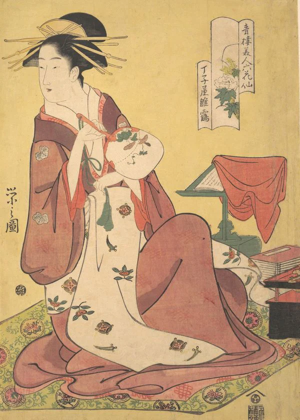 Chobunsai Hinazuru Of The Chojiya painting