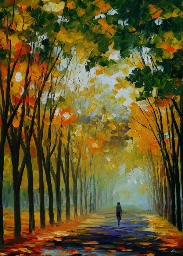 Afremov Leonid Autumn mood