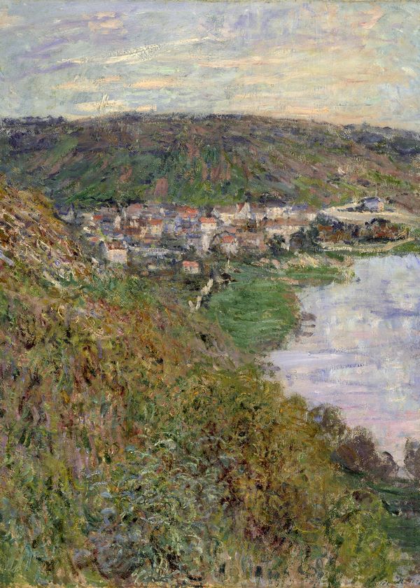 Claude Monet View Over Vetheuil 1880