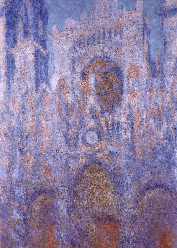Claude Monet Rouen Cathedral Symphony In Grey And Rose 1894