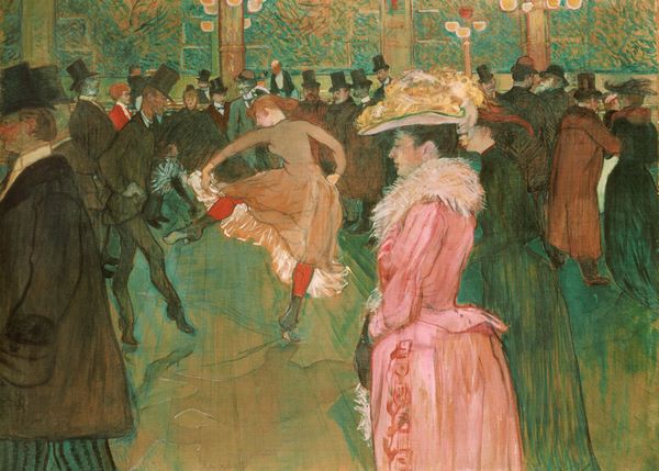 Henri De Toulouse Lautrec Dance At The Moulin Rouge